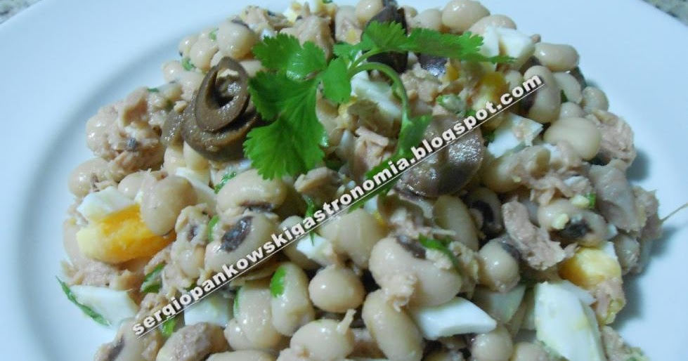 Salada Feijão Fradinho com Atum