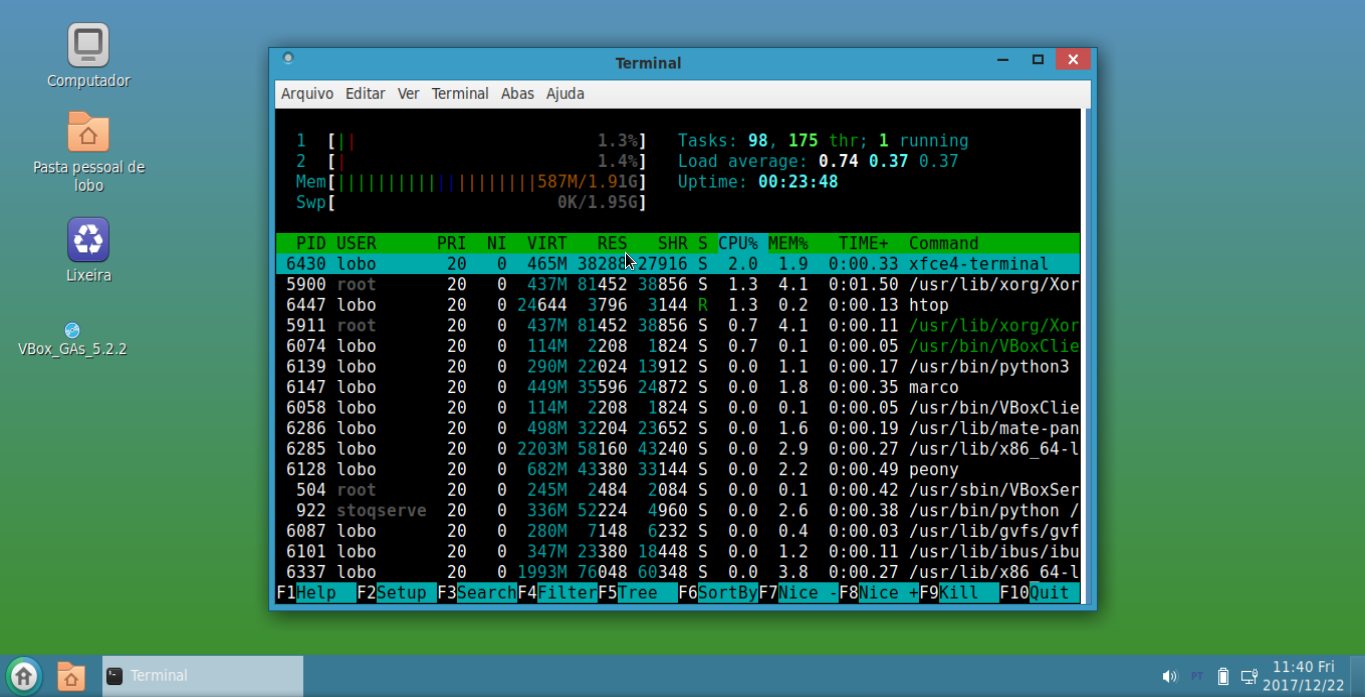 Ukui desktop para Debian, Ubuntu e derivados