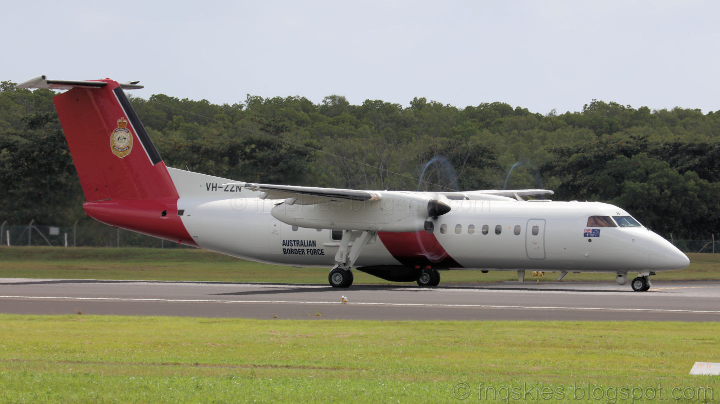 Far North Queensland Skies: Surveillance Australian Dash 8 Q300 VH-ZZN