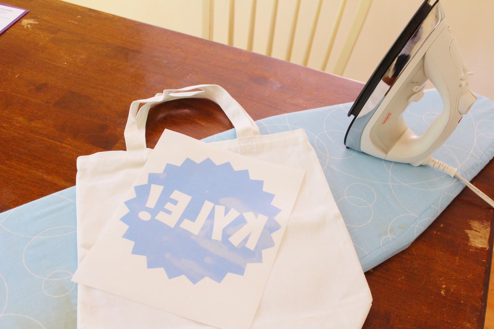 DIY Library Tote Bag