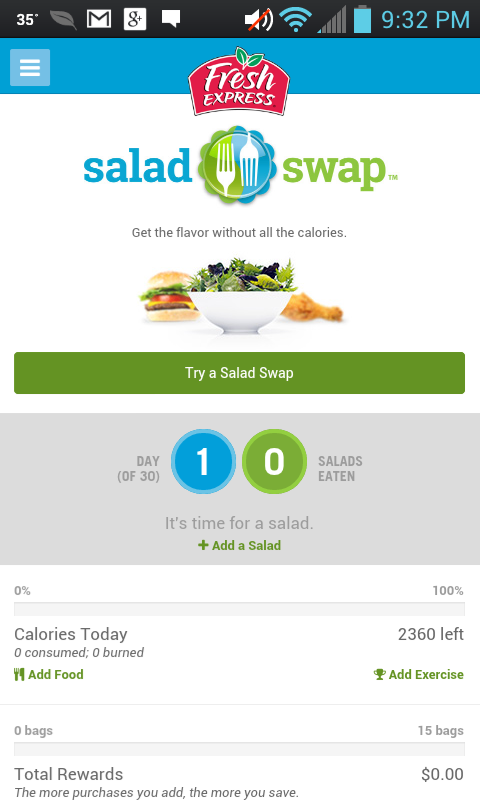 Smith and Blessings: 30 Day Salad Swap by Fresh Express