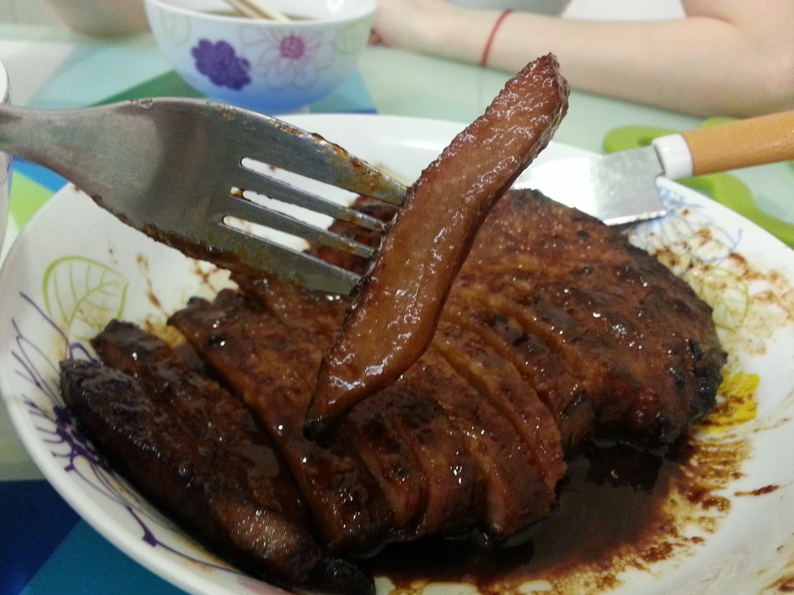 Lockys English Playground Cooking Home Made Pork Neck Char Siu