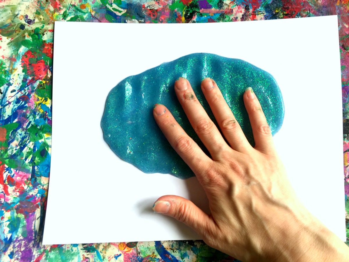 Mini Monets and Mommies: Slime Recipes for Kids' Process Painting