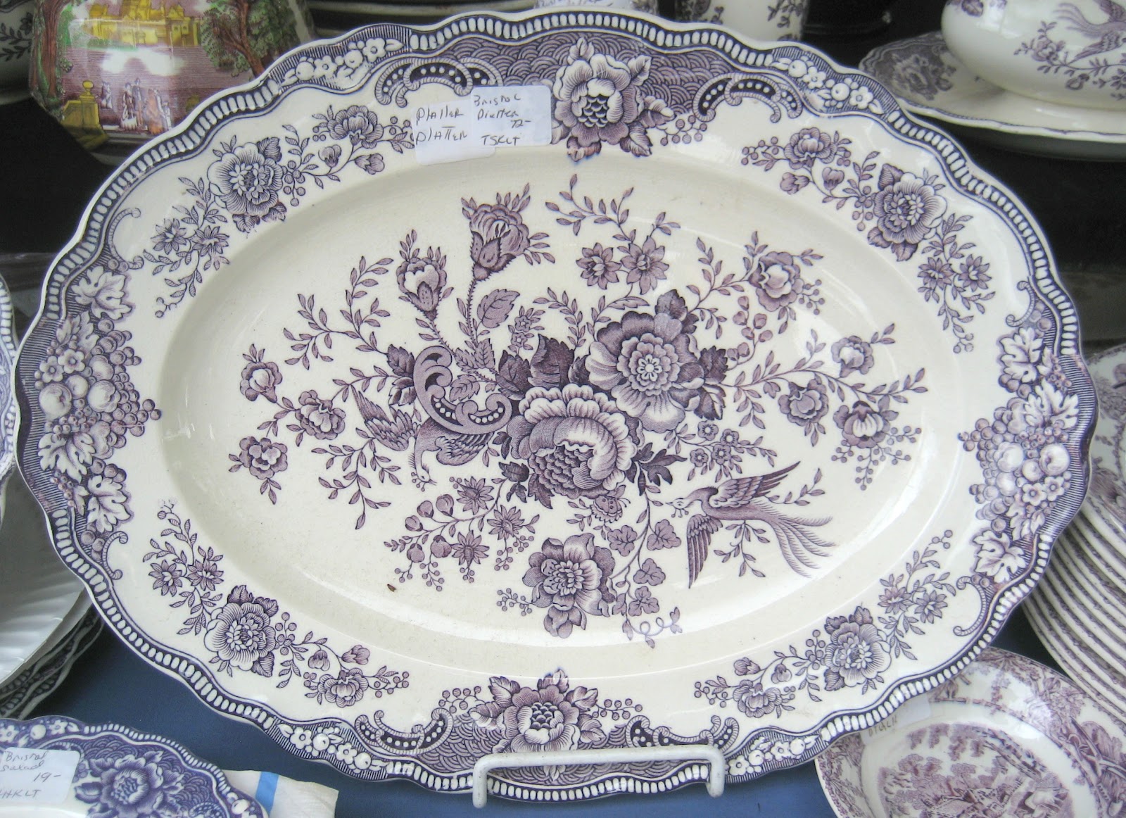 1000+ images about Purple Transferware Dishes on Pinterest | Purple ...