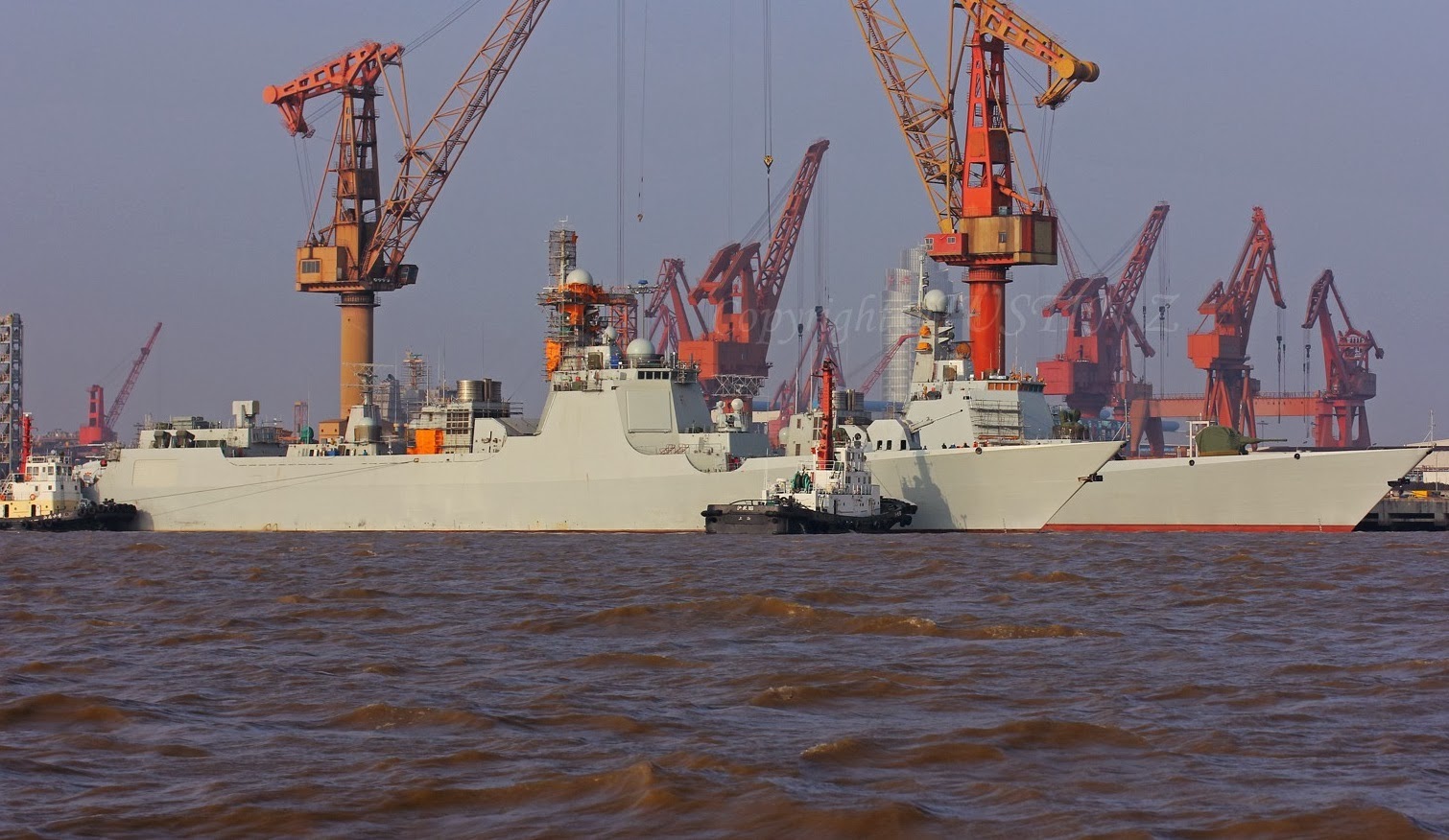 Type 052D Class Guided Missile Destroyer 172 and 173 | Chinese Military ...