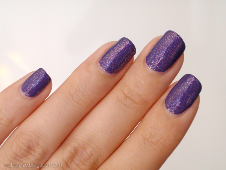 NOTD: Pure Ice Busted over GADE Purple Empire - Nailz Craze