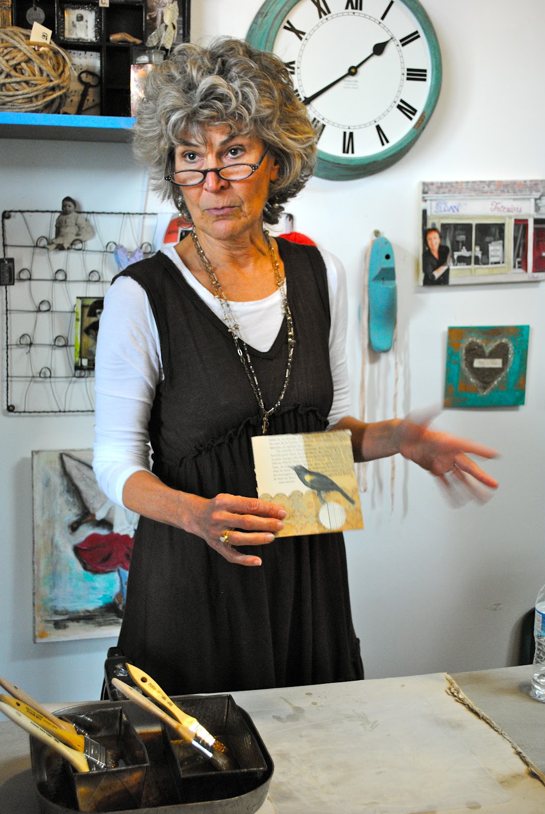 Hip Chick Designs: Anna Corba class at Hip Chick's