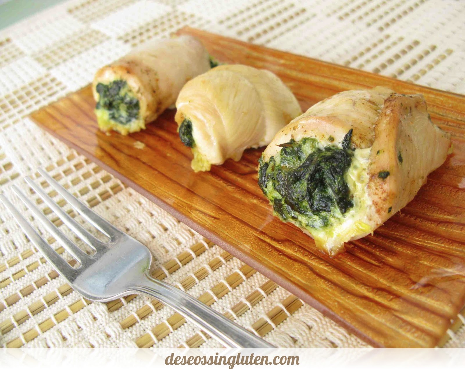 PECHUGAS RELLENAS DE ACELGAS SIN GLUTEN