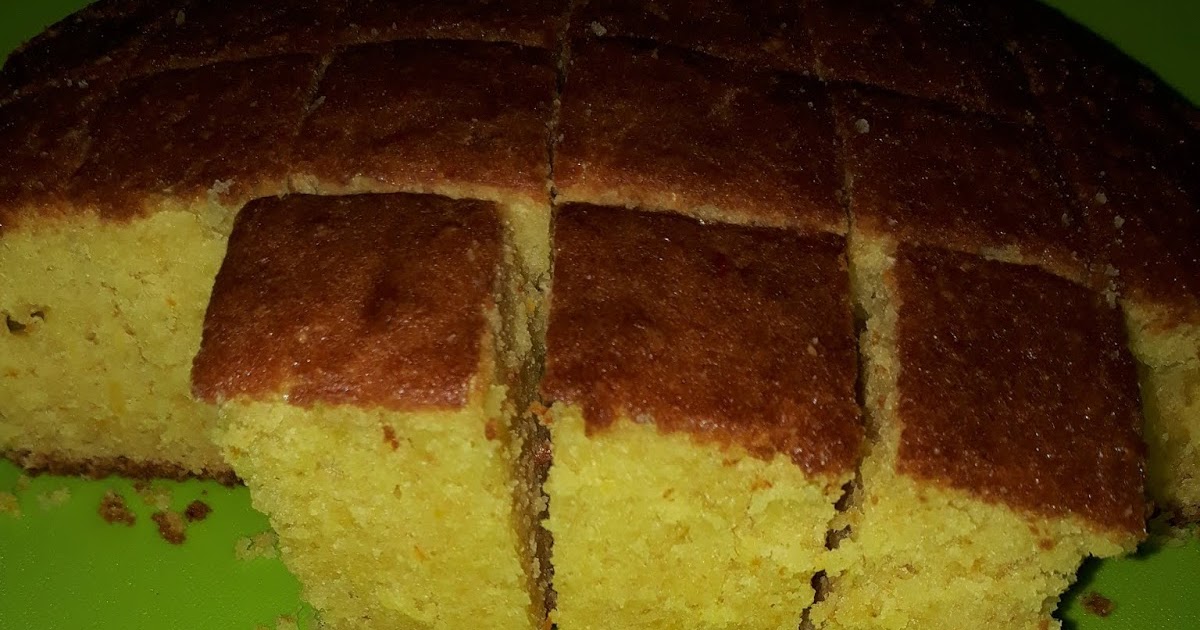 Embun ♥ Kaseh ♥ Rosaliza: Kek Oren @ Blended Orange Cake