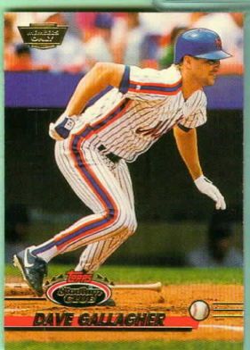 Early Nineties New Jersey Born Mets Outfielder: Dave Gallagher (1992-1993)