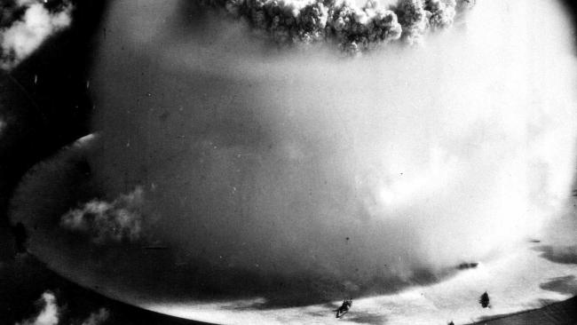 New image reveals Bikini Atoll atomic bomb test aftermath ...