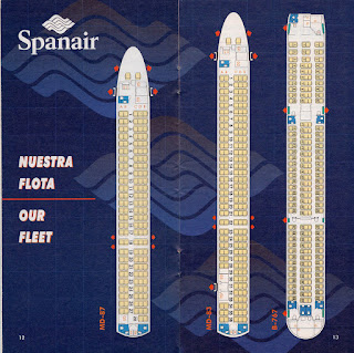 Airline memorabilia: Spanair (1997/1998) [completo]