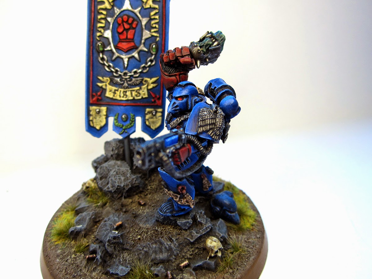 Dorn's Arrow: Crimson Fists - 25th Anniversary Captain - Finished!