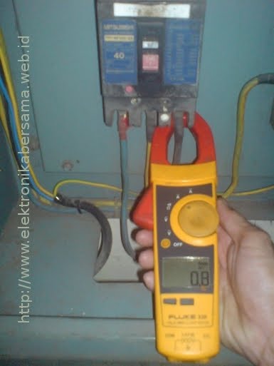 Mengukur Arus (Ampere) Listrik dengan Clamp Meter | Elektronika Bersama