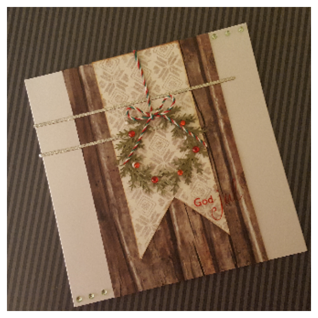 JUL I NORR: Diy Julkort