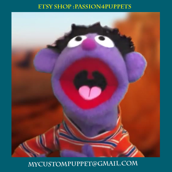 PASSION 4 PUPPETS : Great little Boy Muppet type puppet
