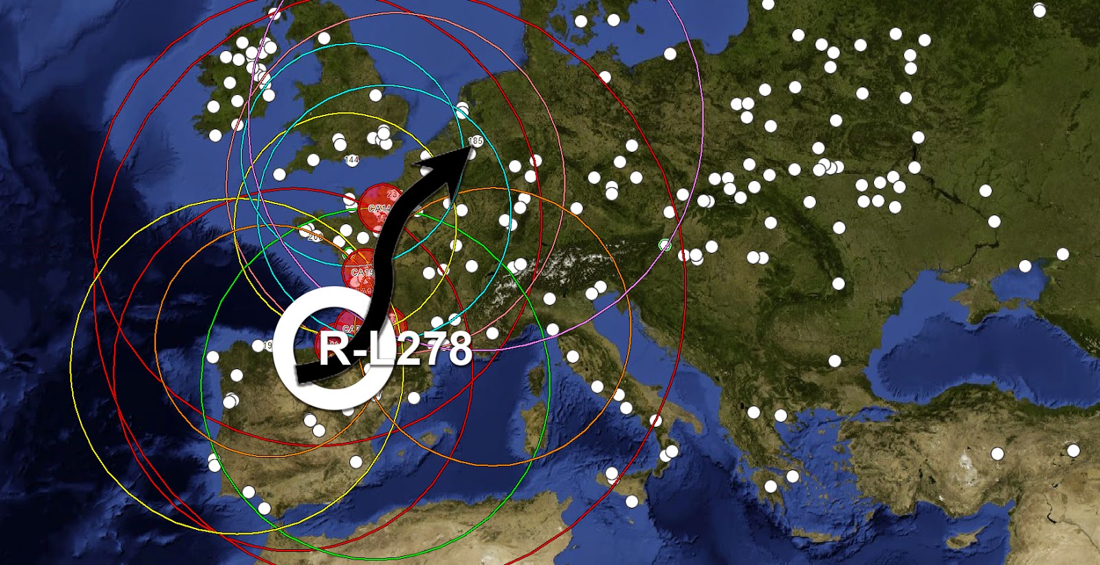 Origin Hunters - Genetic Genealogist: Iberian R1b Y-DNA: First Movers ...