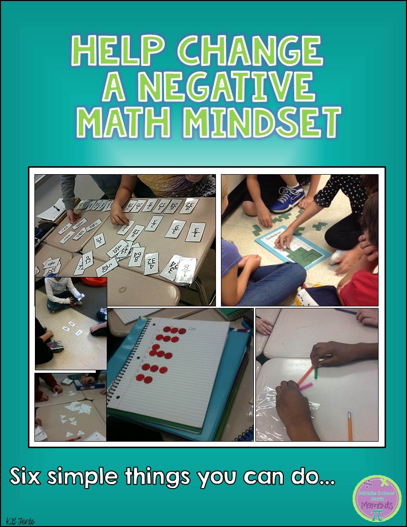 How Can You Help Change a Negative Math Mindset?