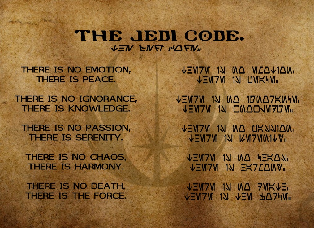 The New Jedi Council: The Jedi Code * The Sith Code
