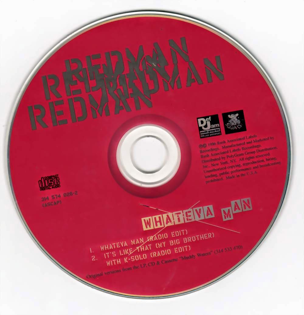 highest level of music: Redman - Whateva Man-(CDS)-1996-hlm