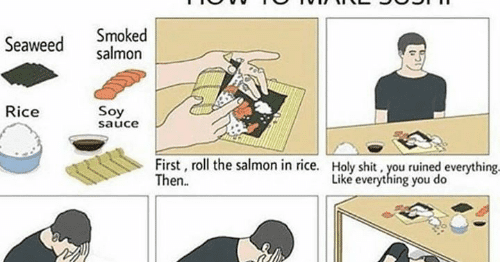 How to make sushi (meme)