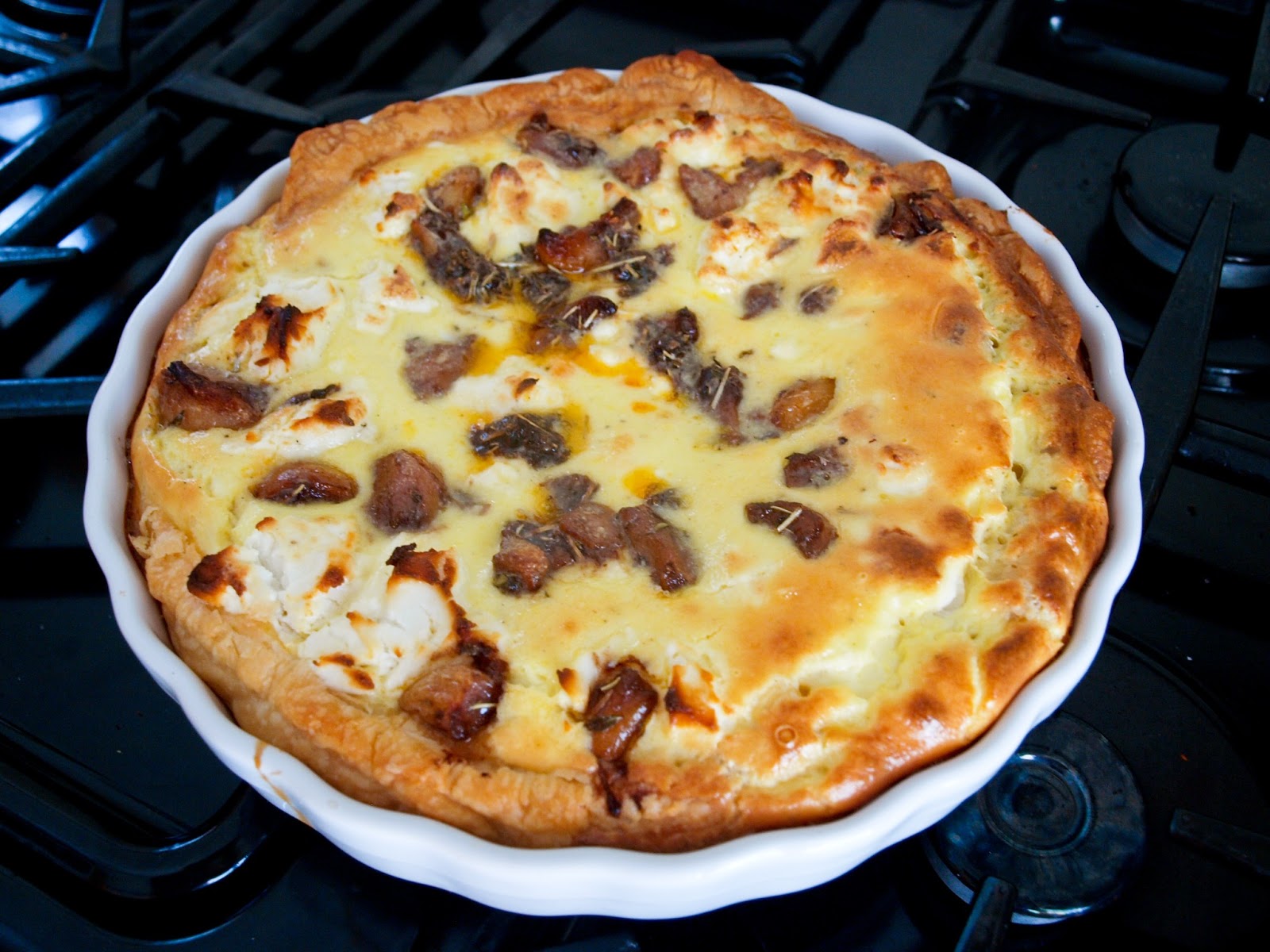 Good gobble!: Caramelised (Smoked) Garlic Tart