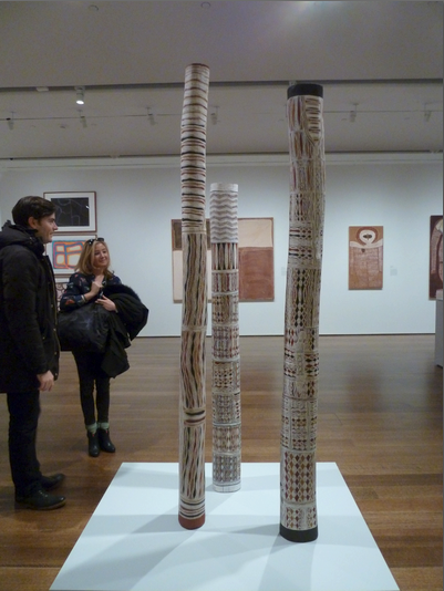 file under fiber: Everywhen - Indigenous Art from Australia at Harvard