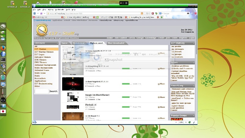 復活MoonOS； MoonOS風Manjaro Linux - 引っ越ししたリファレンスノート