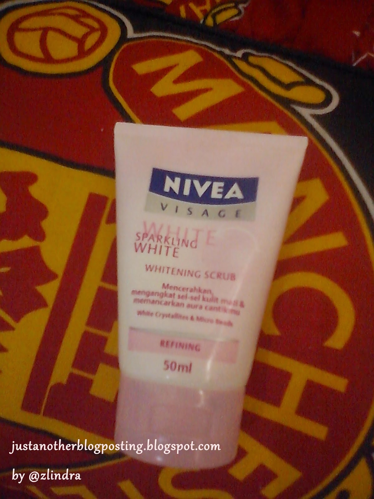 REVIEW Nivea Visage Sparkling White Whitening Scrub (Refining ...