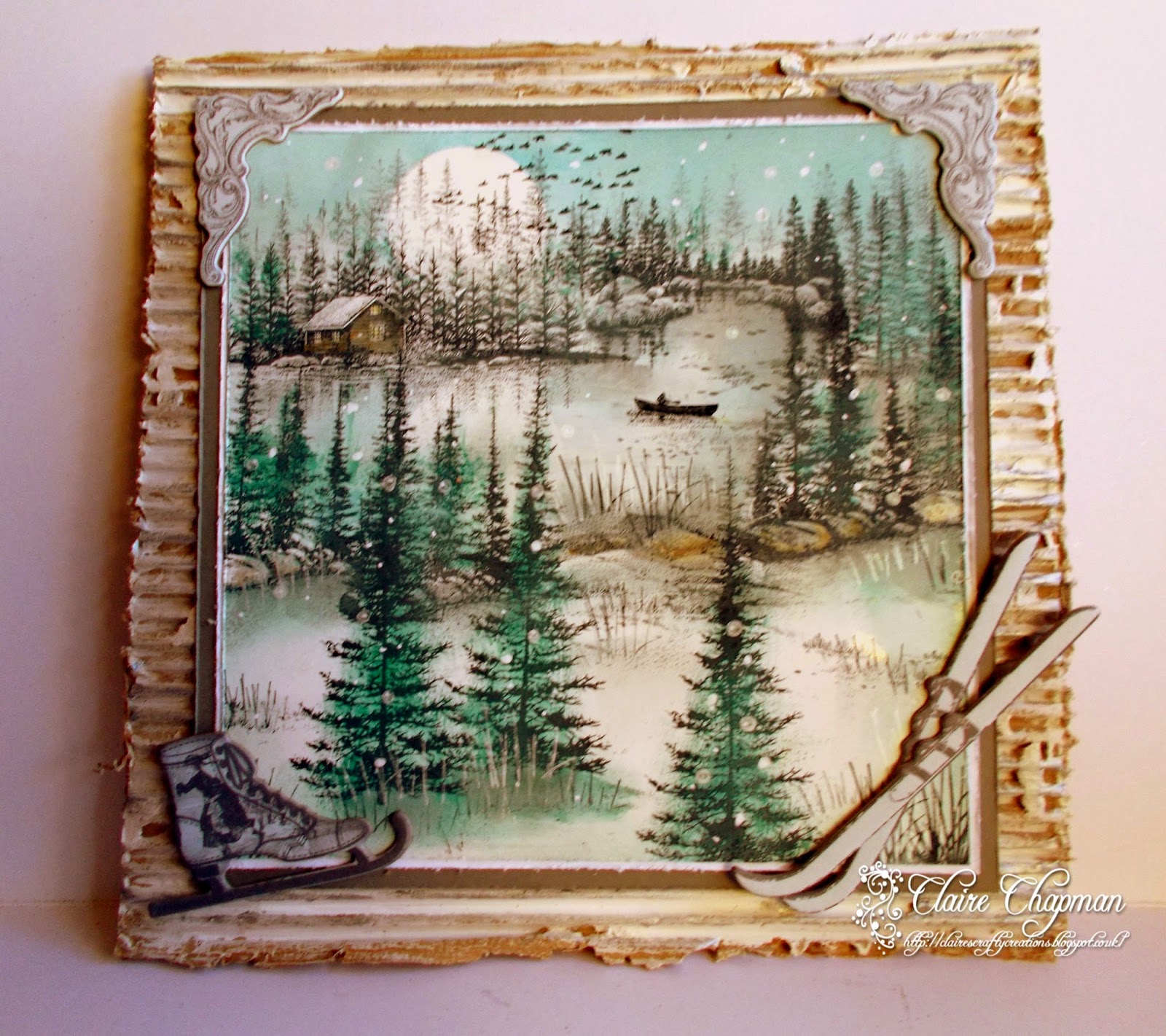 Claire's Crafty Creations: Winter Scene at Craft a Scene