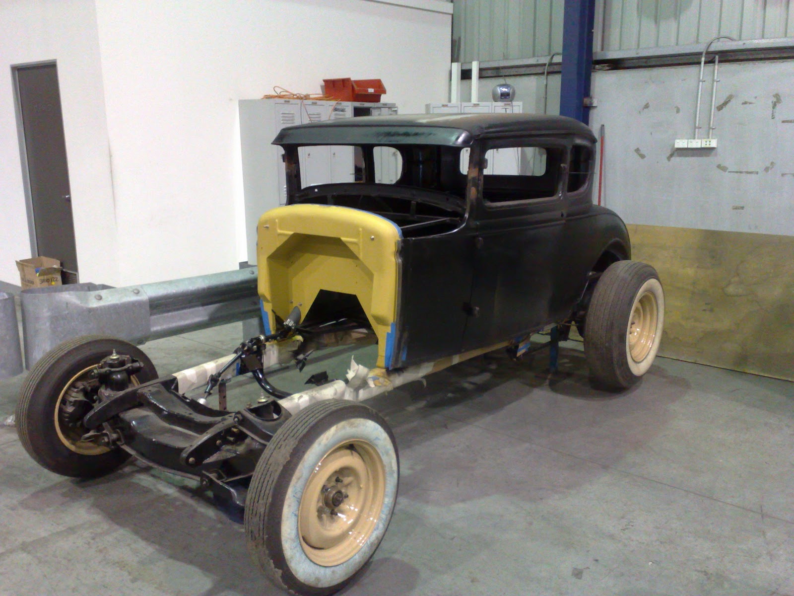 1930 Ford Model A Coupe build up: Body & Panel Repairs. 13/02/11