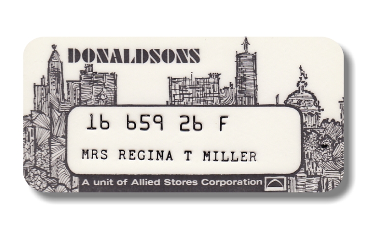 The Department Store Museum: Charge Cards