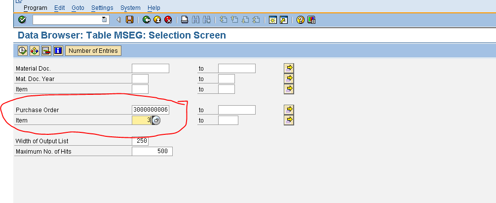 SAP TECH: To get the Goods Receipt ( GR ) Document number based on the ...
