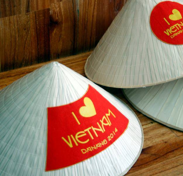 Vietnamese Palm leaf conical hat