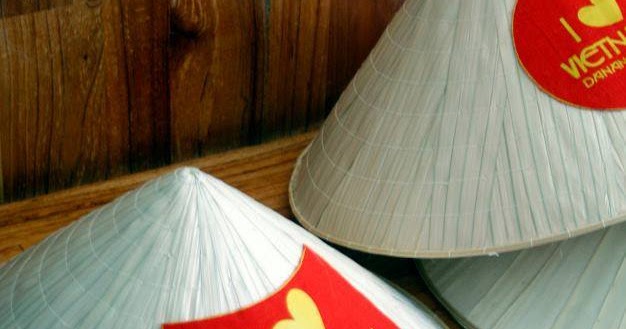 Vietnamese Palm leaf conical hat