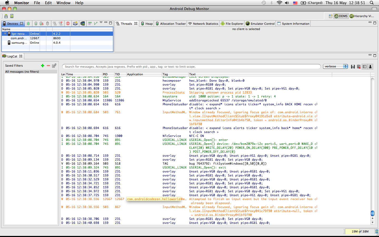 Android studio logcat wont stop running - focusras Android studio logcat wont stop running - focusras