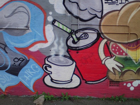 The Supreme Plate: Fly Food Graffiti