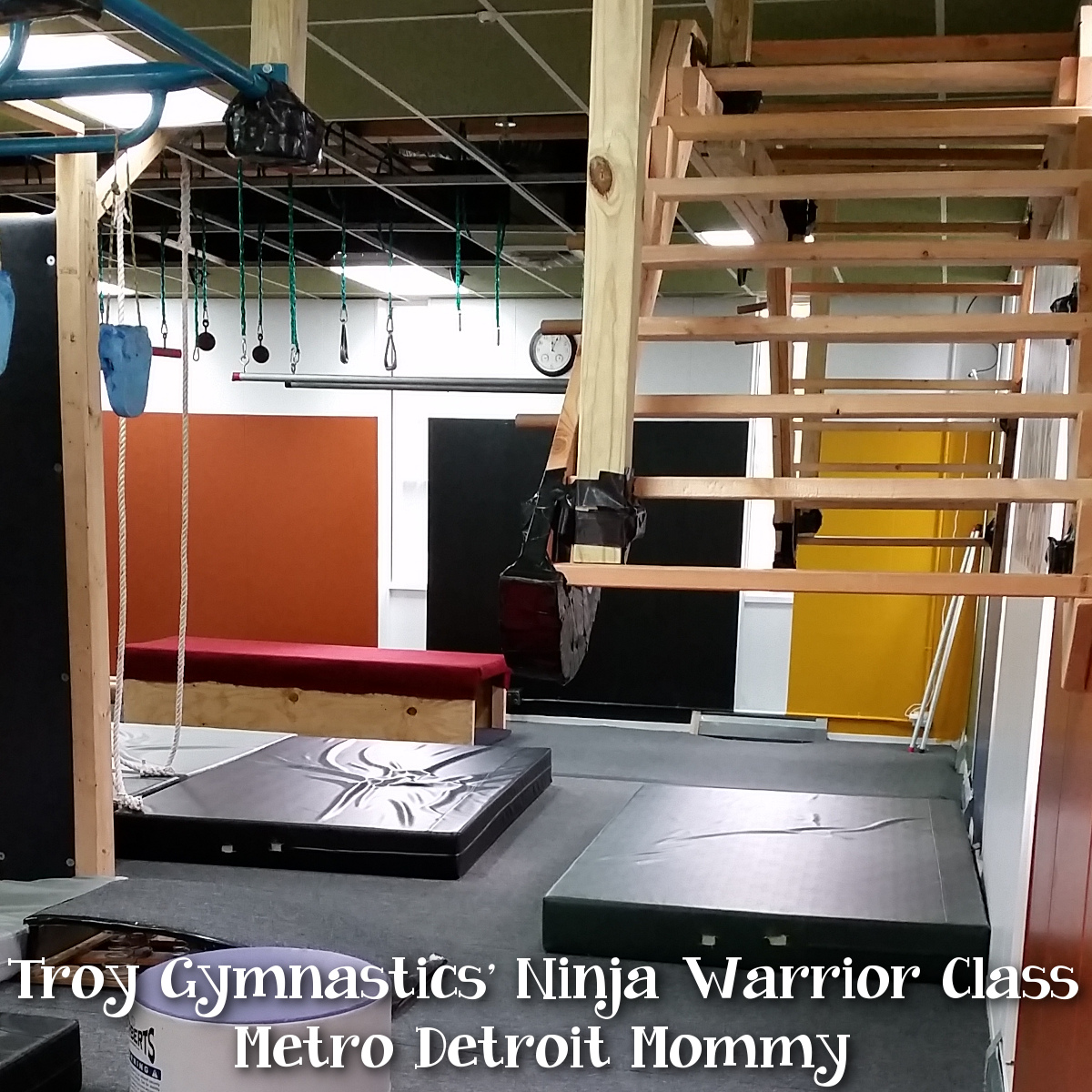 Troy Gymnastics' Ninja Warrior Training ⋆ Metro Detroit Mommy