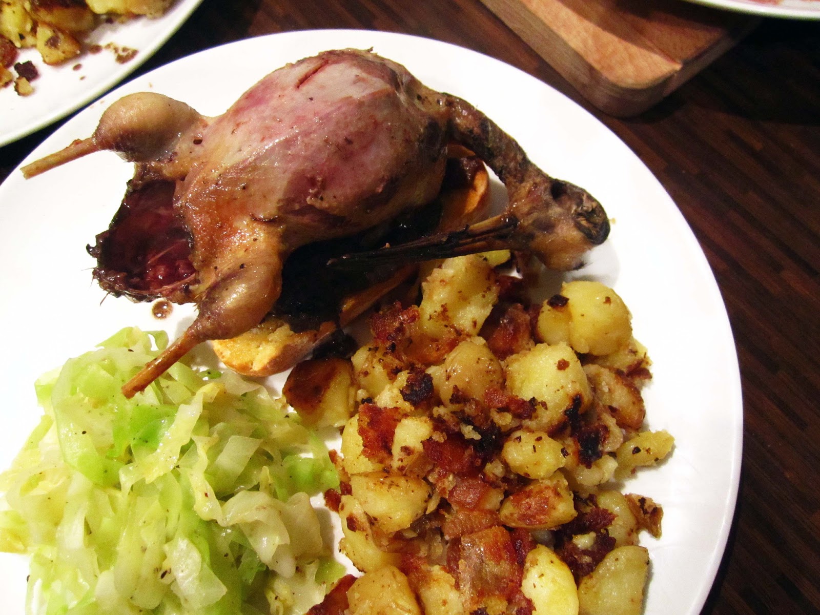 Beccaccia arrosto su pane tostato – ItalCaccia