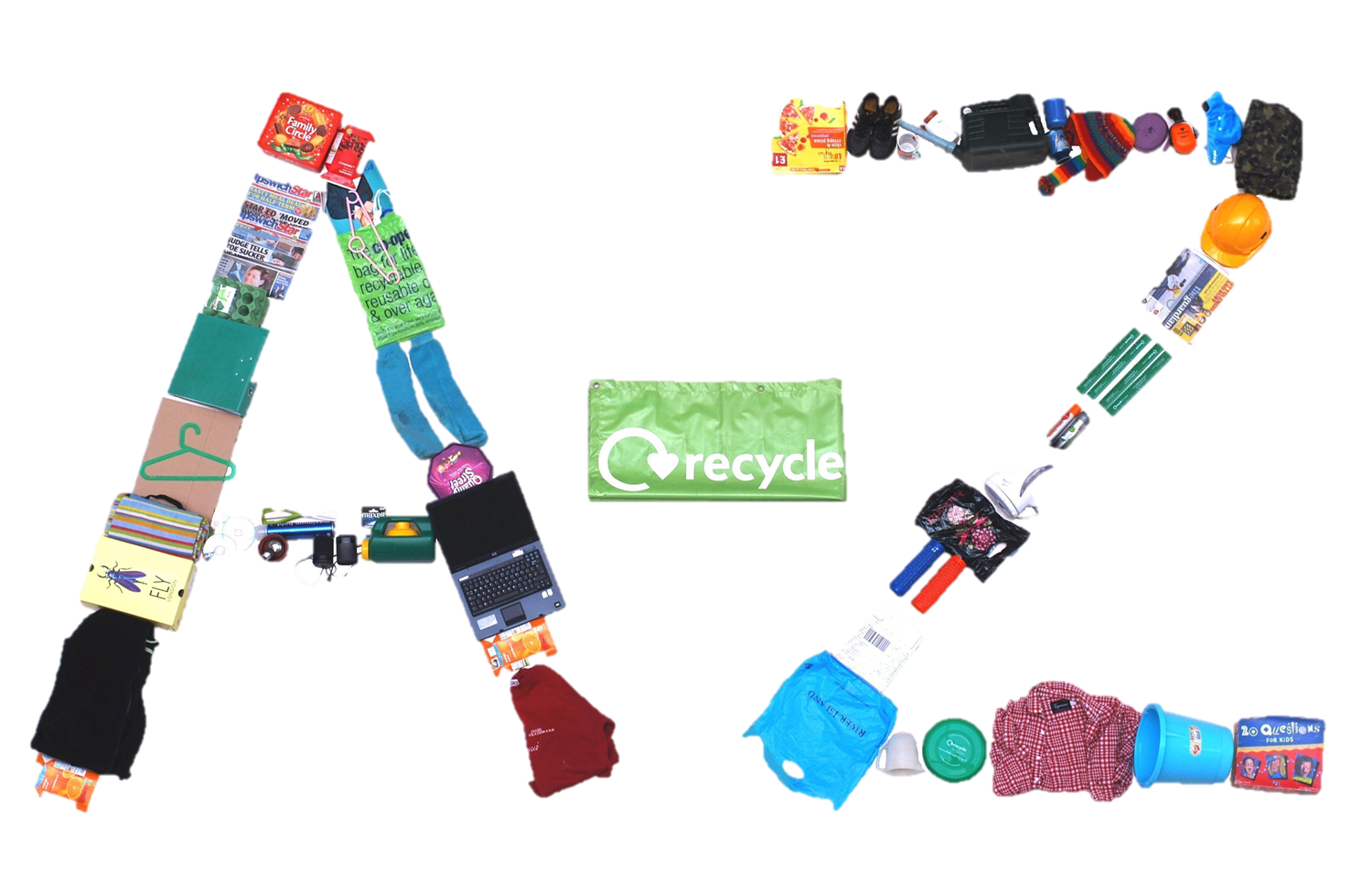 Recycling At Home-Everyday items from A to Z -must read