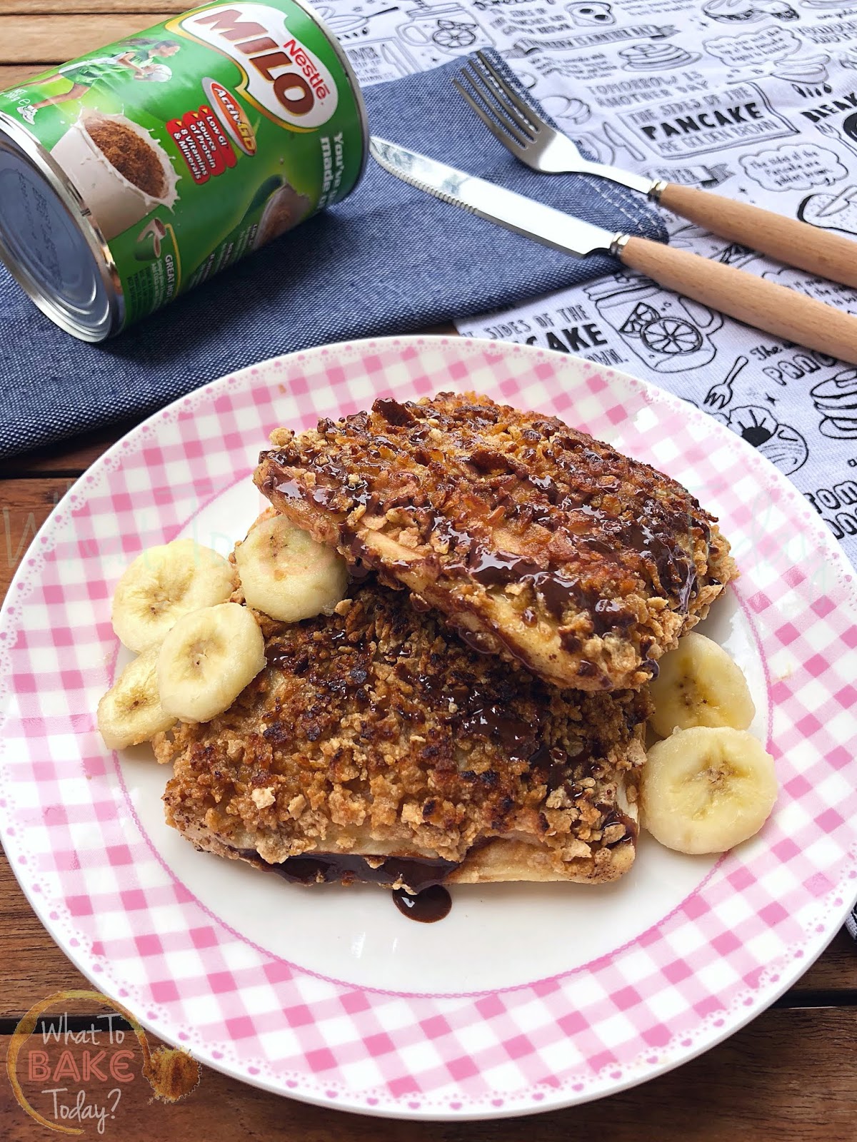 What To Bake Today: Stuffed Milo Lava French Toast