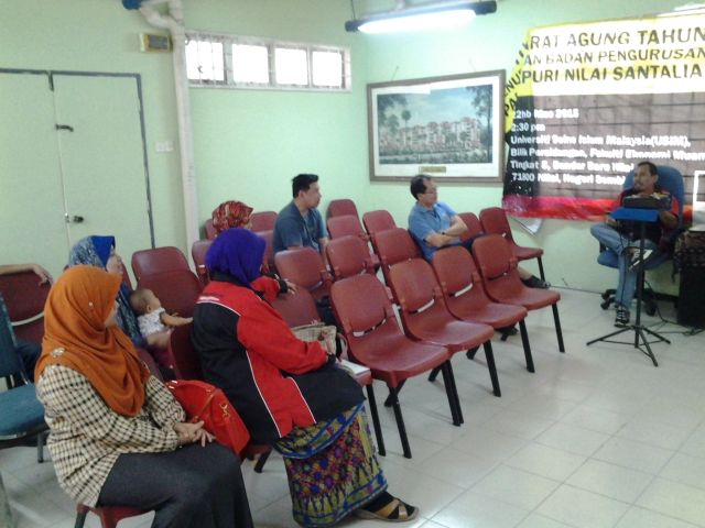 BADAN PENGURUSAN BERSAMA (JMB) NILAI SANTALIA: 2016