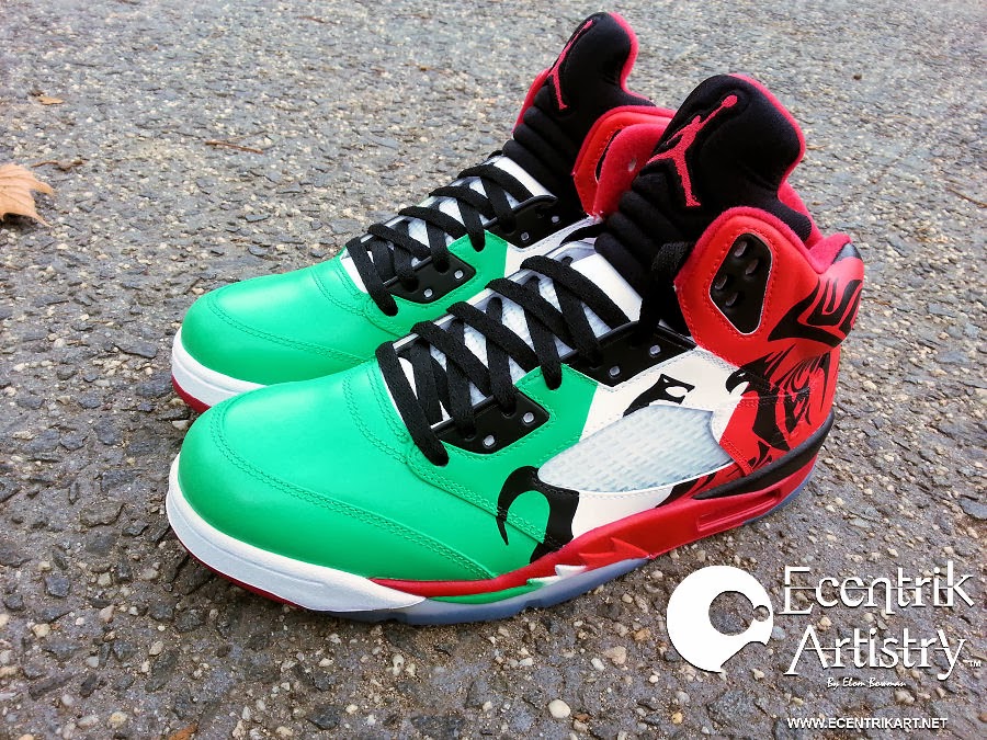 Customer Spotlight: Air Jordan 5 "Mexican Pride"