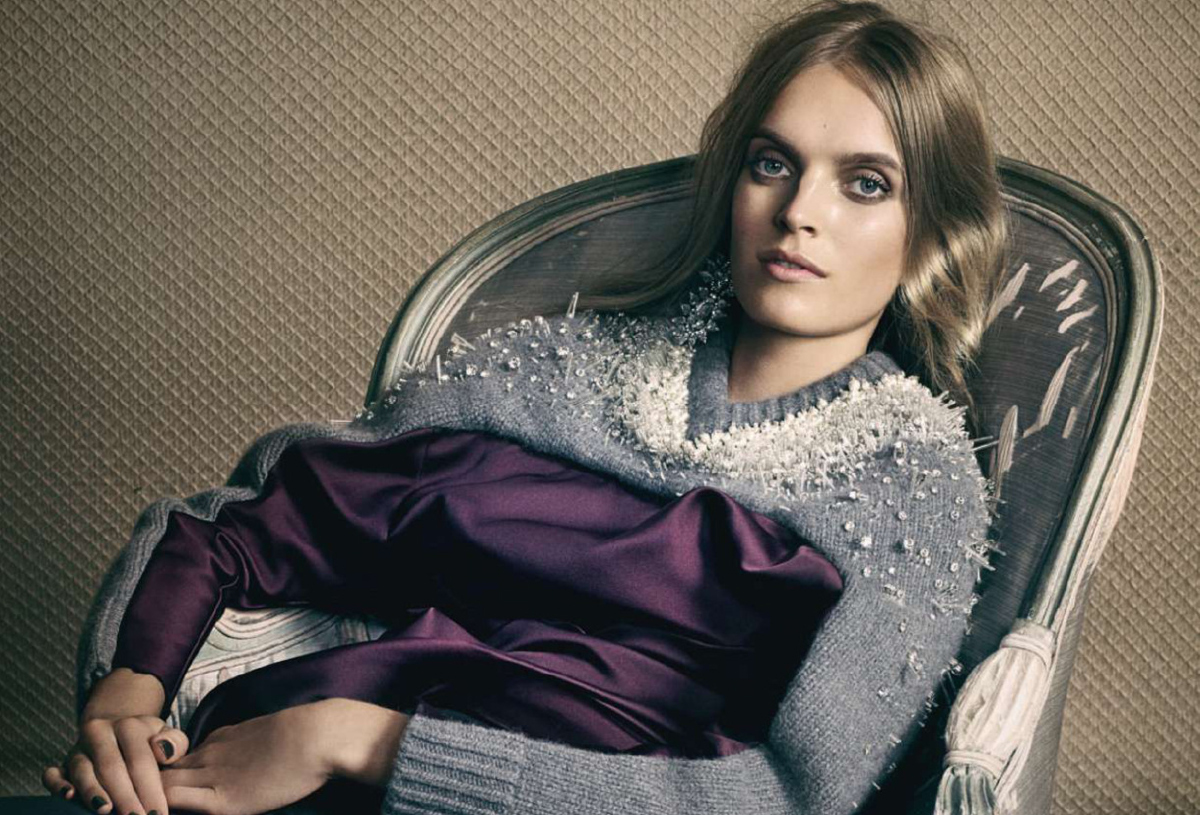 magic in the moonlight: mirte maas by david slijper for uk harper's ...