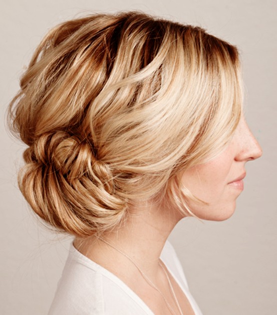 Talkin'Heads: Low Rolled Updo