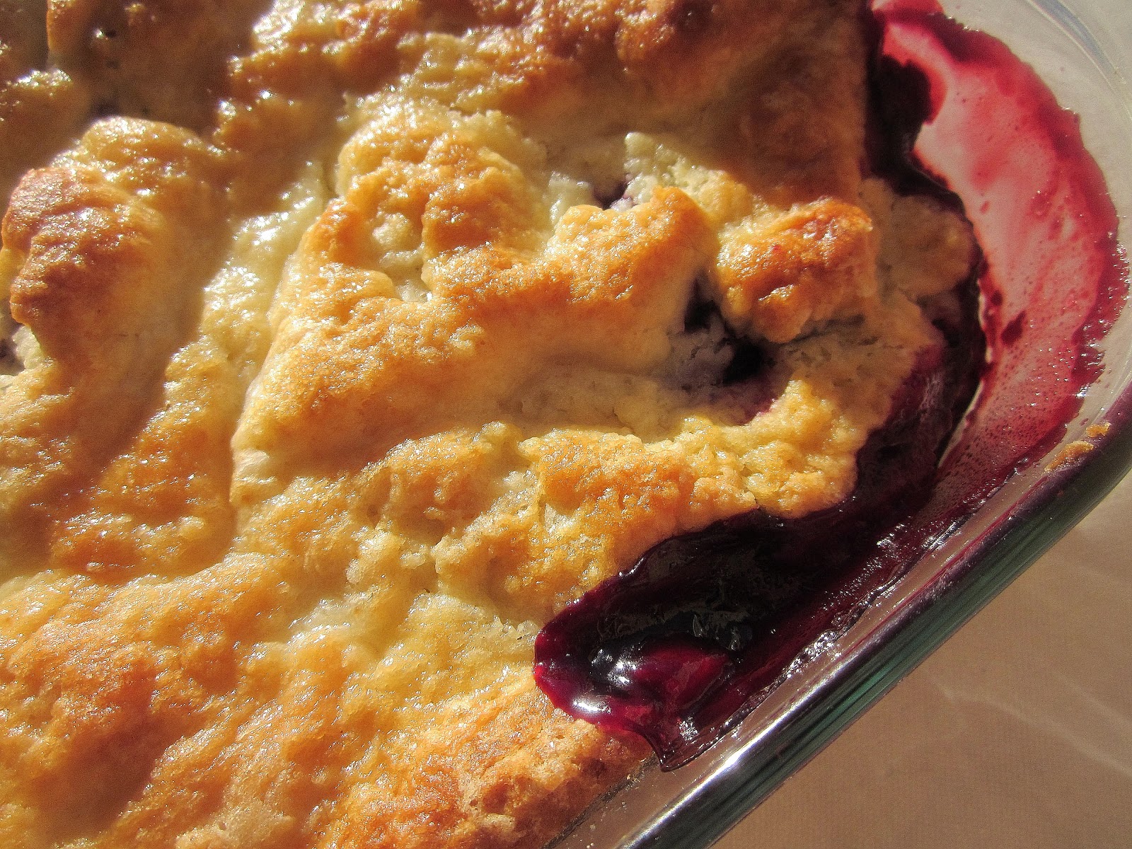 Dimples & Delights: Blackberry Raspberry Cobbler