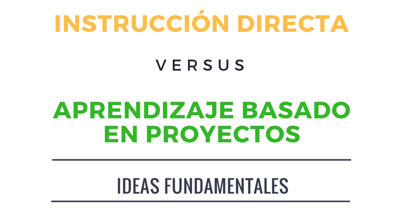 Unidad 1: Reto 1 AbP frente Instrucción Directa