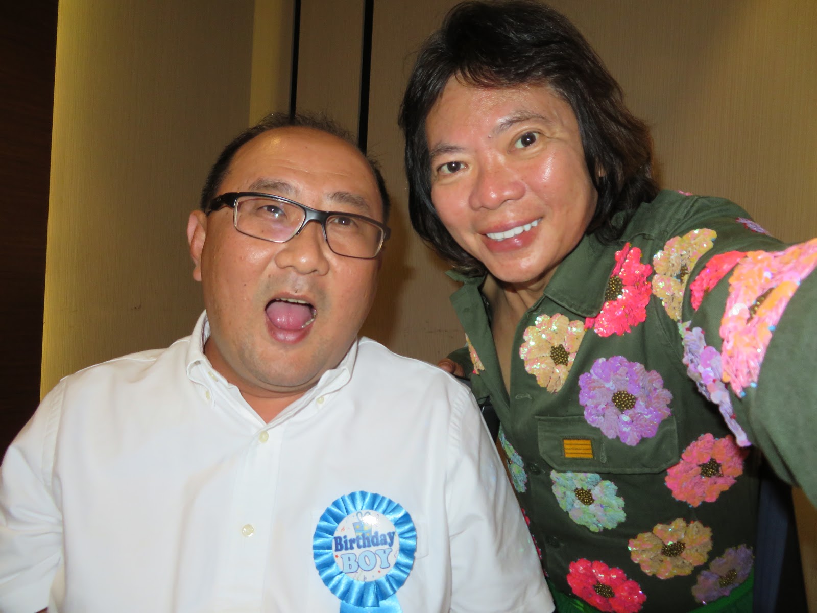 Kee Hua Chee Live!: SHARON LIAN AND CYNTHIA LOW HOSTED JOINT BIRTHDAY ...