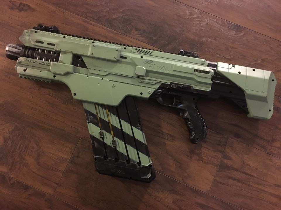 Custom Nerf Rival Kaos Paint | Mark's Imagination