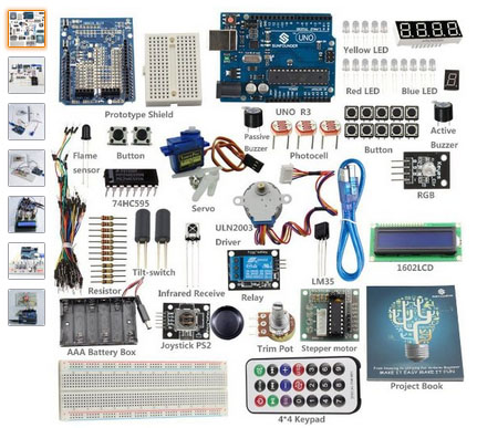 Sergio Calle Villa: SunFounder Starter Learning Kit para Arduino ...